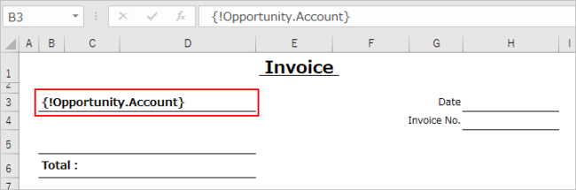 Generate an Excel file in Salesforce using Office File Creator – (1) Create a template file ...