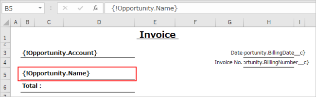 Generate an Excel file in Salesforce using Office File Creator – (1) Create a template file ...