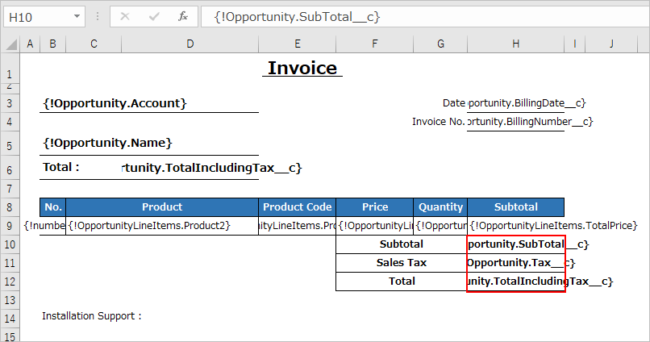 Generate An Excel File In Salesforce Using Office File Creator 1 Create A Template File