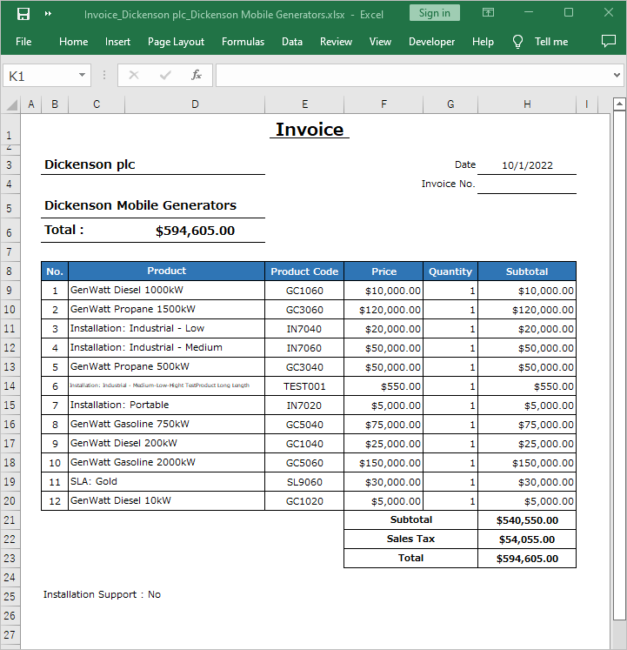 Setting Formulas in Excel Template Files with Office File Creator ...