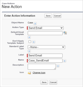 Create a Send Email Action on the Case Record Page in Salesforce ...