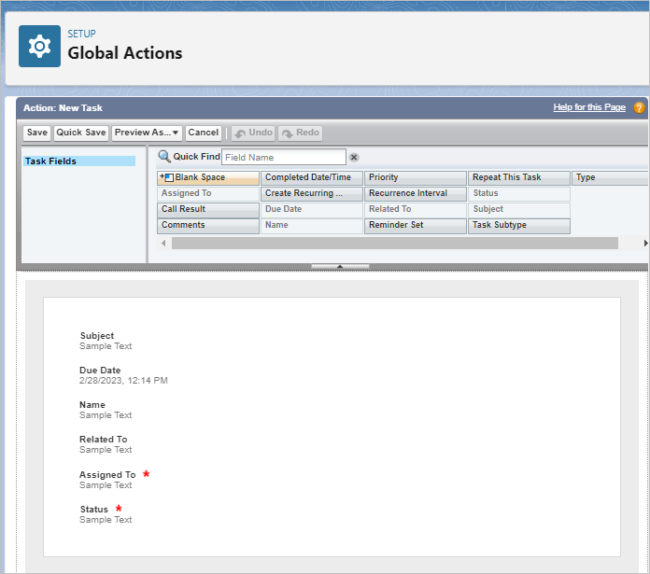 Create a Send Email Action on the Case Record Page in Salesforce | Office File Creator
