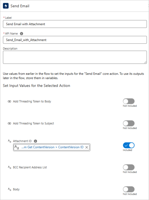 Send Email with Attachments in Salesforce Flow | Office File Creator